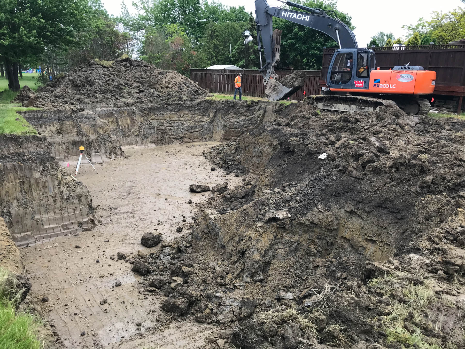 Basement Dug, Foundation Ready To Pour - Murchadha House